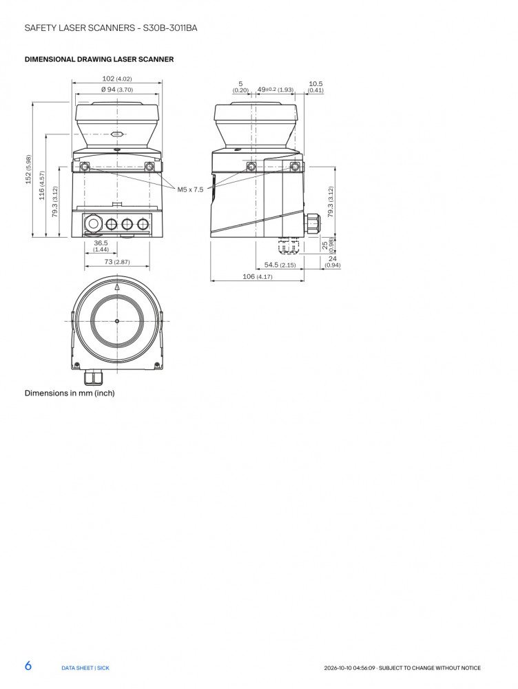 S30B-3011BA datasheet page 6