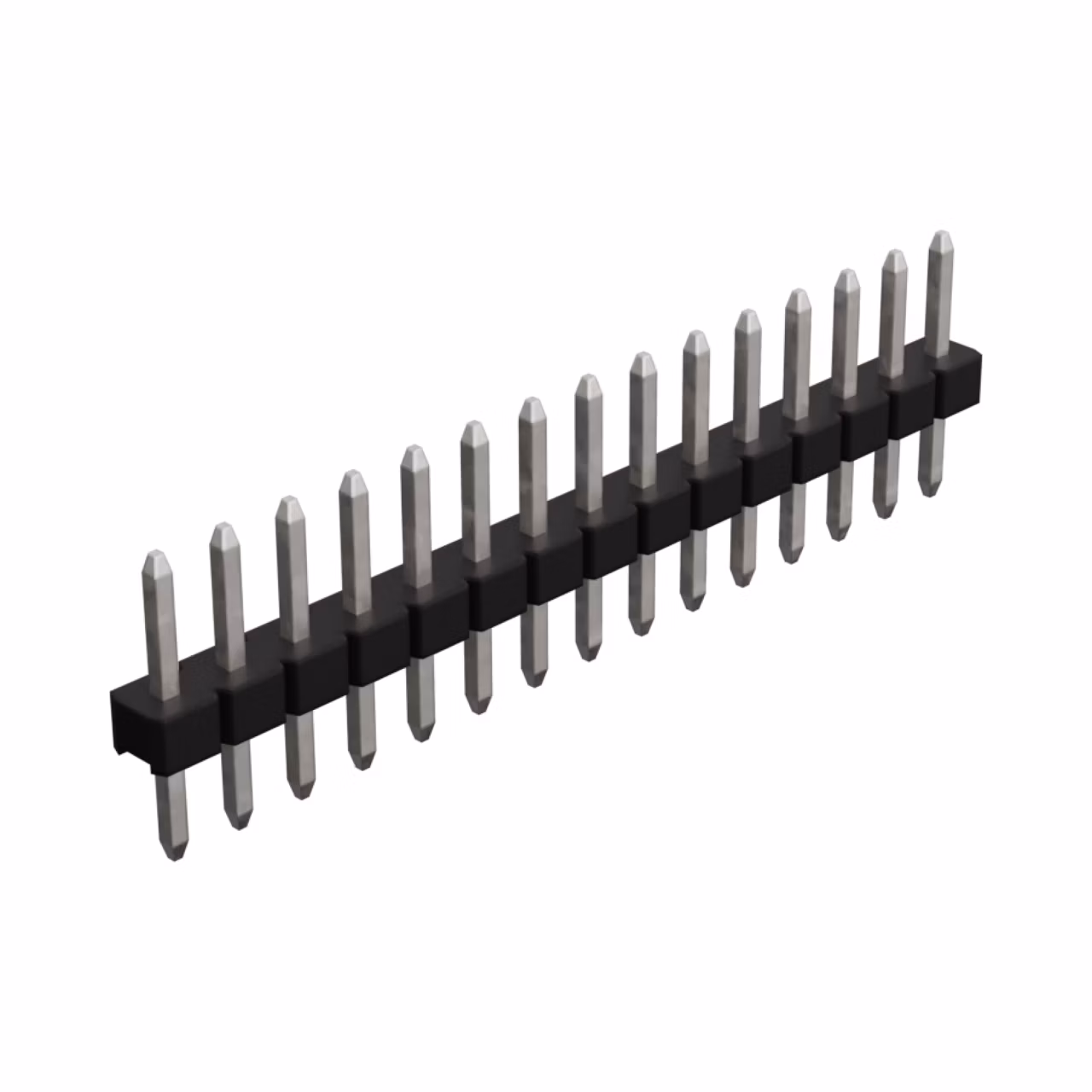 2.00mm Pitch Milli-Grid Header, Vertical, Through Hole, Breakaway, 15 Circuits, 2.50µm Tin (Sn) Plating, Mating Pin Length 3.70mm, Tail Length 3.00mm, Lead-Free for sale