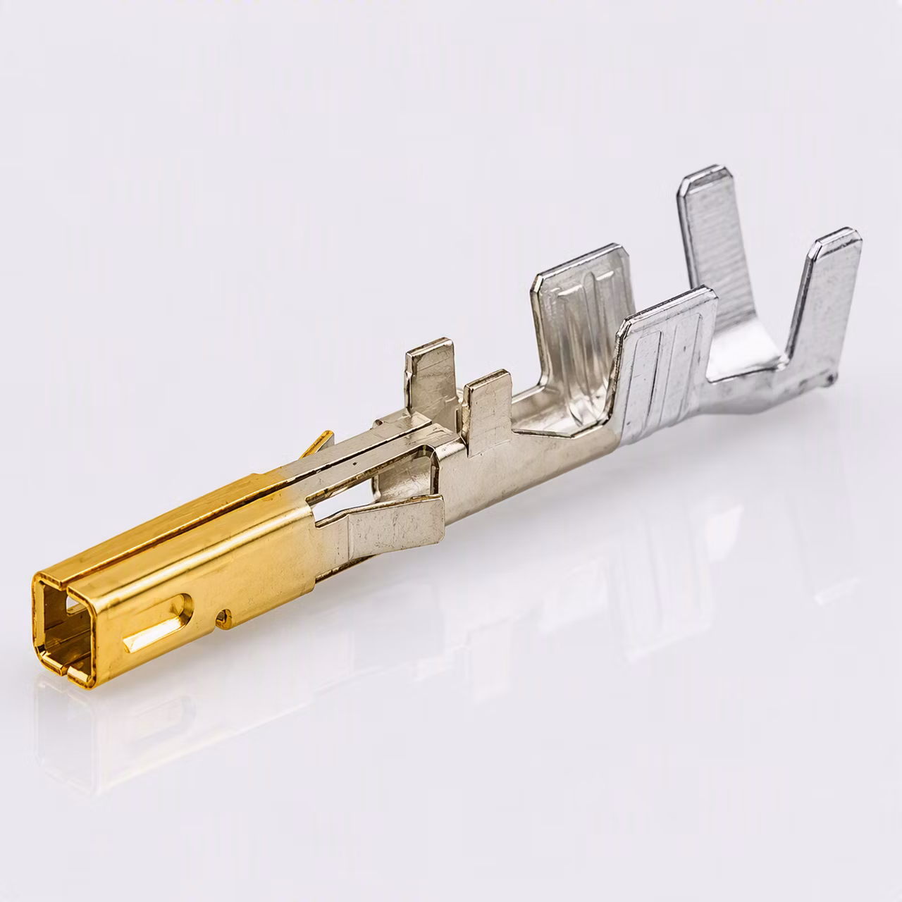 Mini-Fit TPA2/Sigma Female Crimp Terminal, Copper Alloy, Post-Plated Gold (Au), 24-22 AWG, 1.65-2.38mm Insulation Diameter, Reel