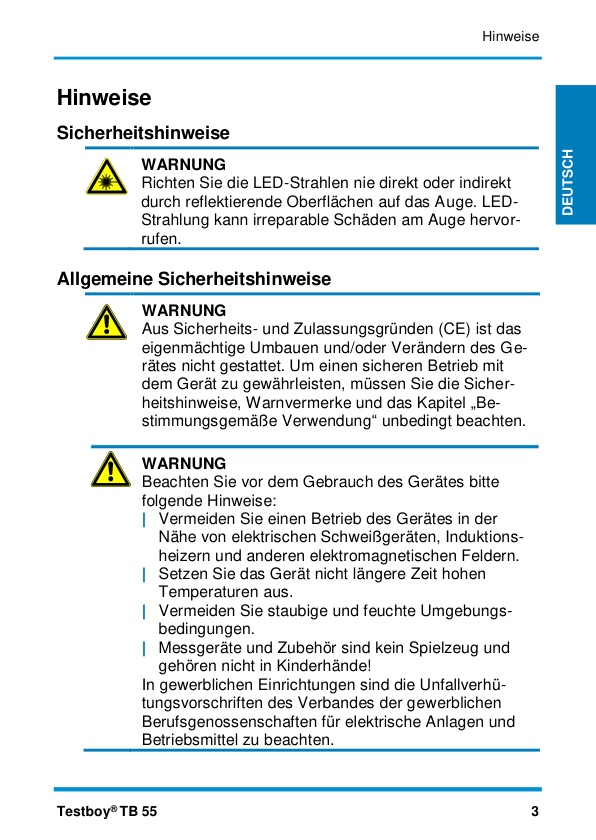 TESTBOY TB 55 document page 3