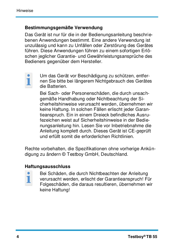 TESTBOY TB 55 document page 4