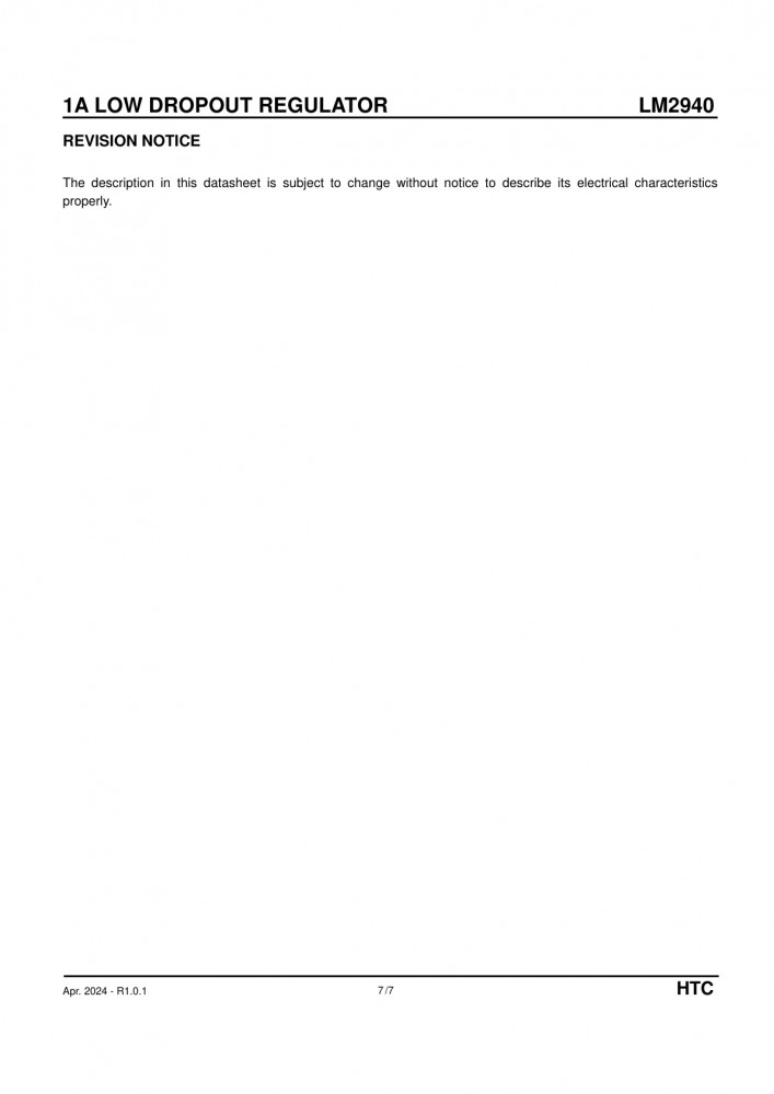 LM2940 datasheet page 7