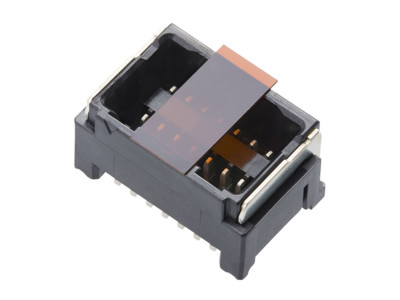 1.25mm Pitch, Micro-Lock Plus PCB Header, Dual Row, Vertical, Surface Mount, Tin-Bismuth Plating, Positive Lock, 42 Circuits, with Pick-and-Place Tape, Black for sale