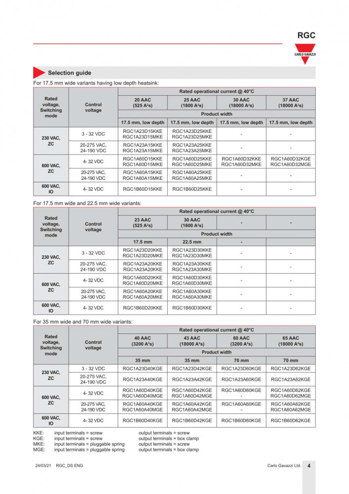 RGC solid-state contactor document page 4