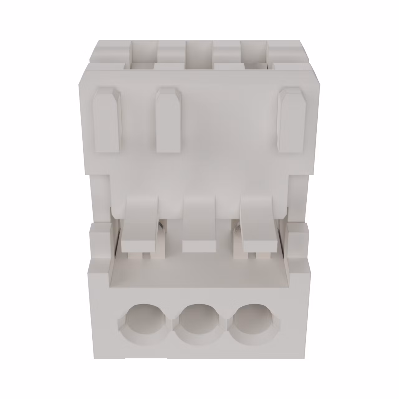 Appli-Mate RAST 2.5 Connector, 5.00mm Pitch, Female, 2 Circuits, Position Key C Removed, Open Endwalls for sale