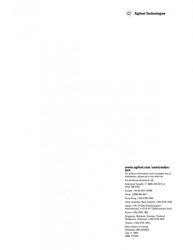 HDSP-N151 datasheet page 10