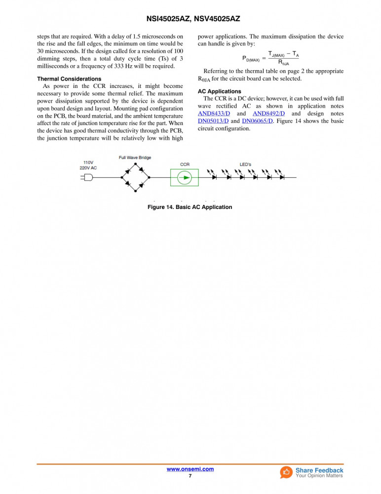 NSI45025AZ datasheet page 7