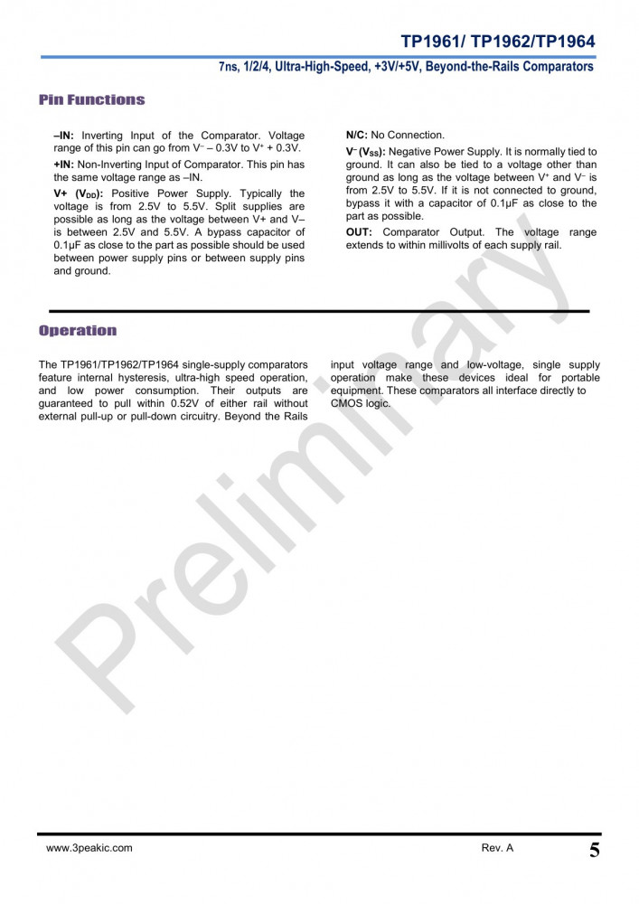 TP1962-SR datasheet page 5