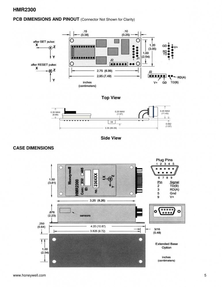 HMR2300 datasheet page 5