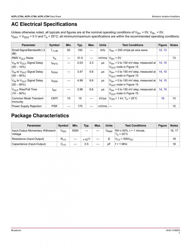 ACPL-C784 datasheet page 7