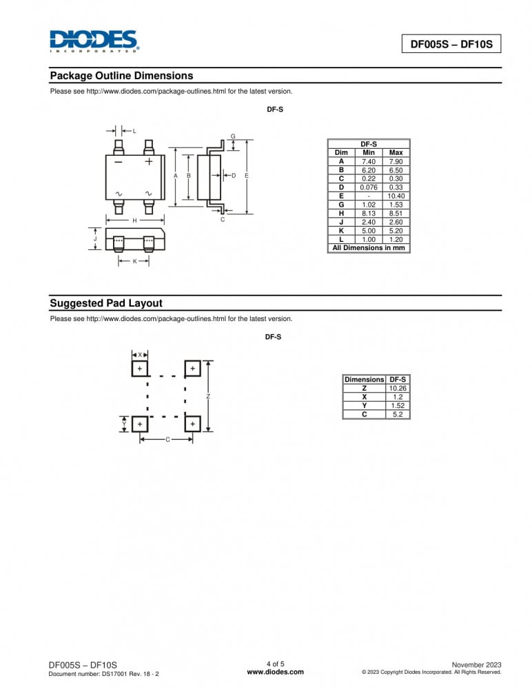 DF08S datasheet page 4