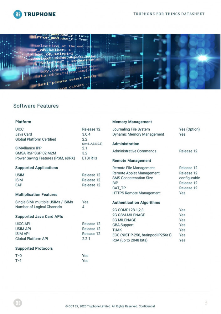 SIM technical document page 4