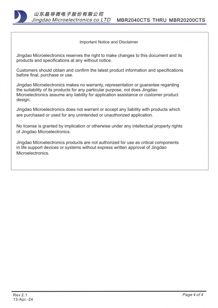 MBR20200CTS datasheet page 4