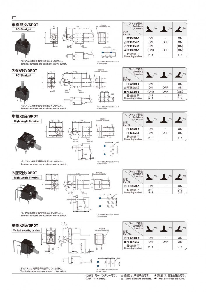 FT1D-2M-Z datasheet page 2