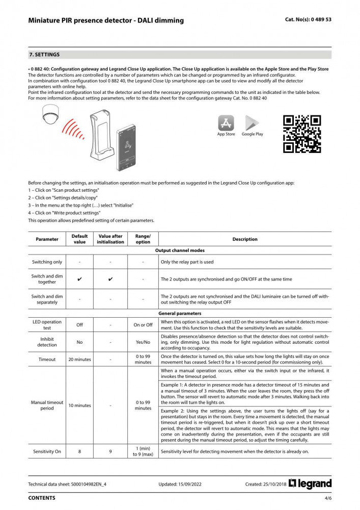 Legrand 048953 technical documentation, page 4