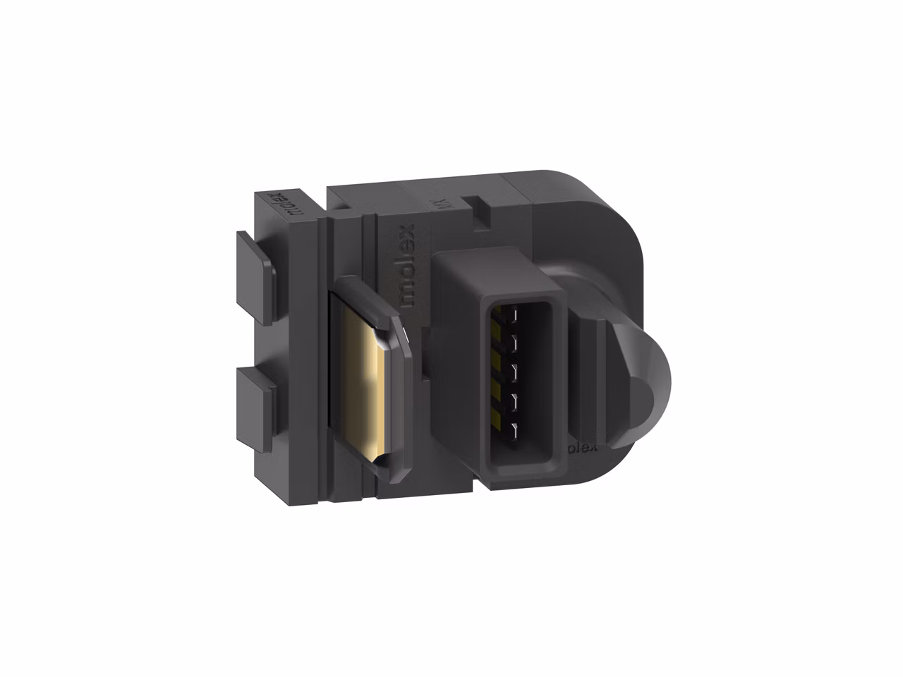 EXTreme Ten60Power Board-to-Board Vertical Plug Assembly with Guide Pins, 20 Signal Circuits
