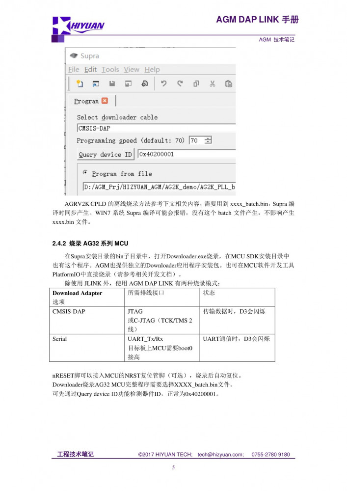 AGM DAP LINK technical document page 8