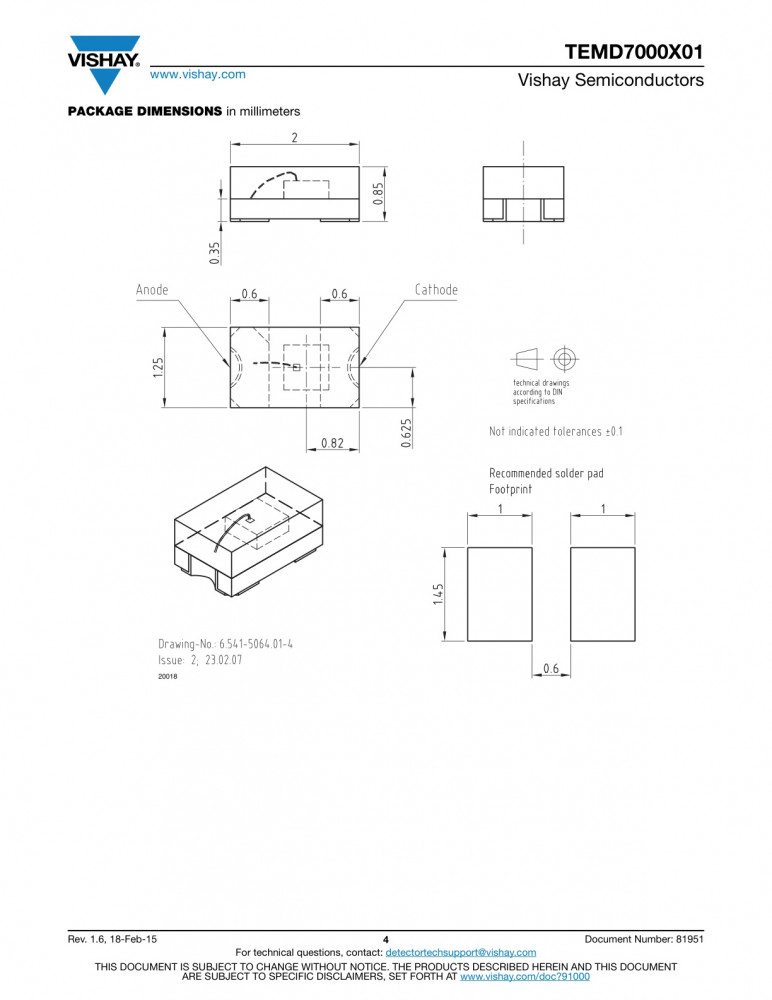 TEMD7000X01 datasheet page 4