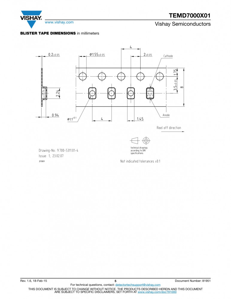 TEMD7000X01 datasheet page 5
