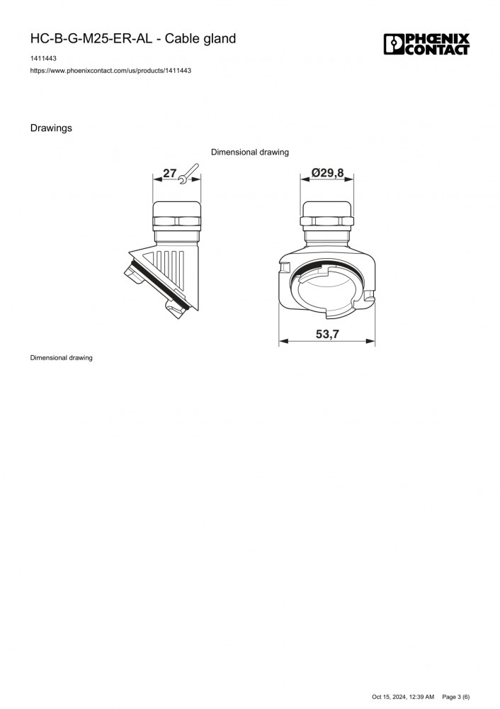Phoenix Contact 1411443 technical document page 3