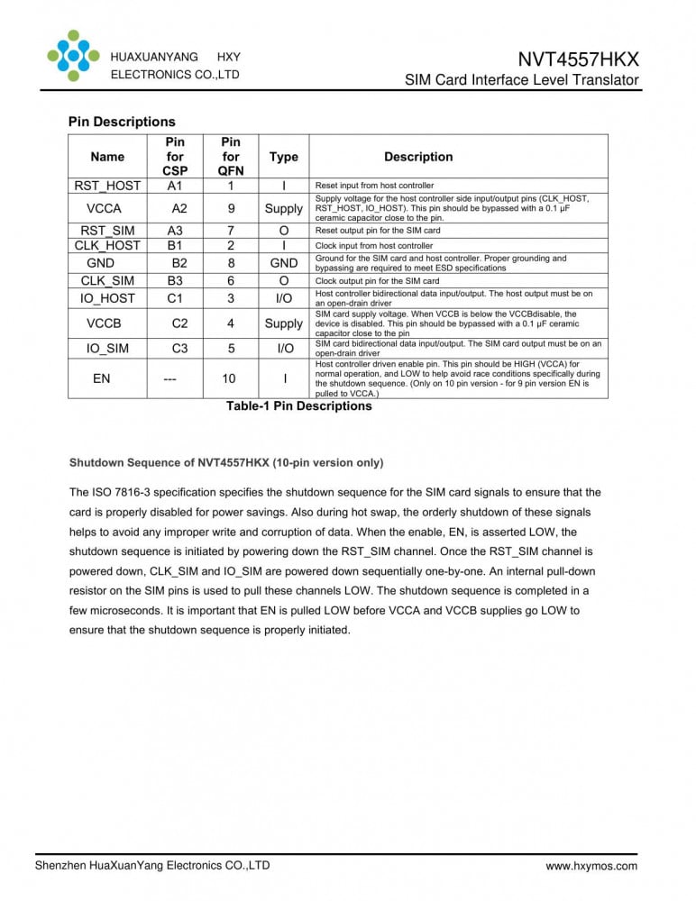 NVT4557HKX-HXY datasheet page 3