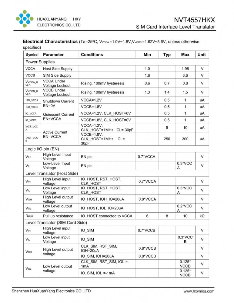 NVT4557HKX-HXY datasheet page 5