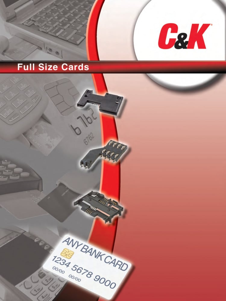 C&K smart card connector document page 3