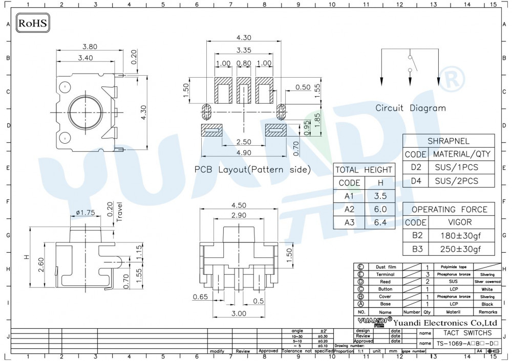 TS-1069-A1B3-D4 technical document