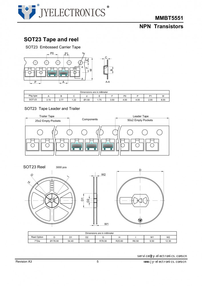 MMBT5551 datasheet page 5