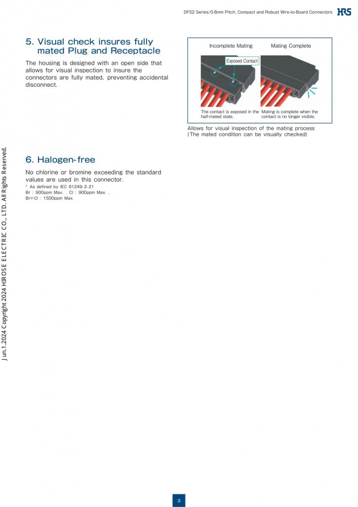 HRS DF52 datasheet page 3