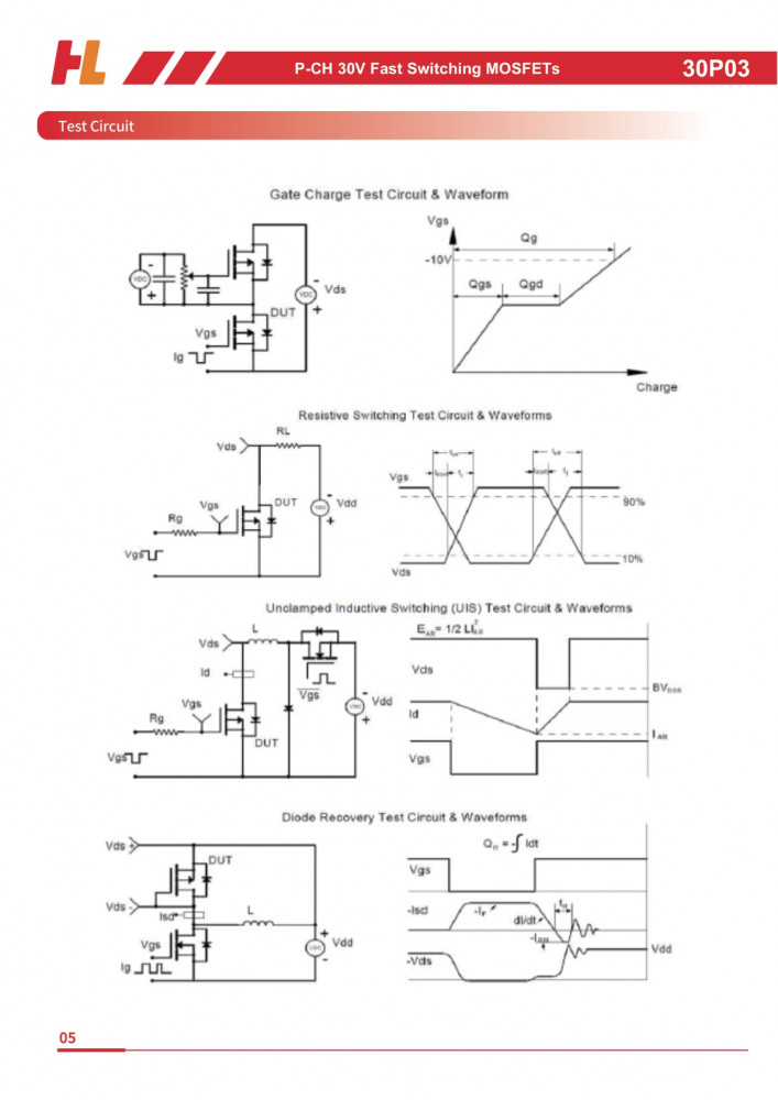 HL 30P03 datasheet page 5