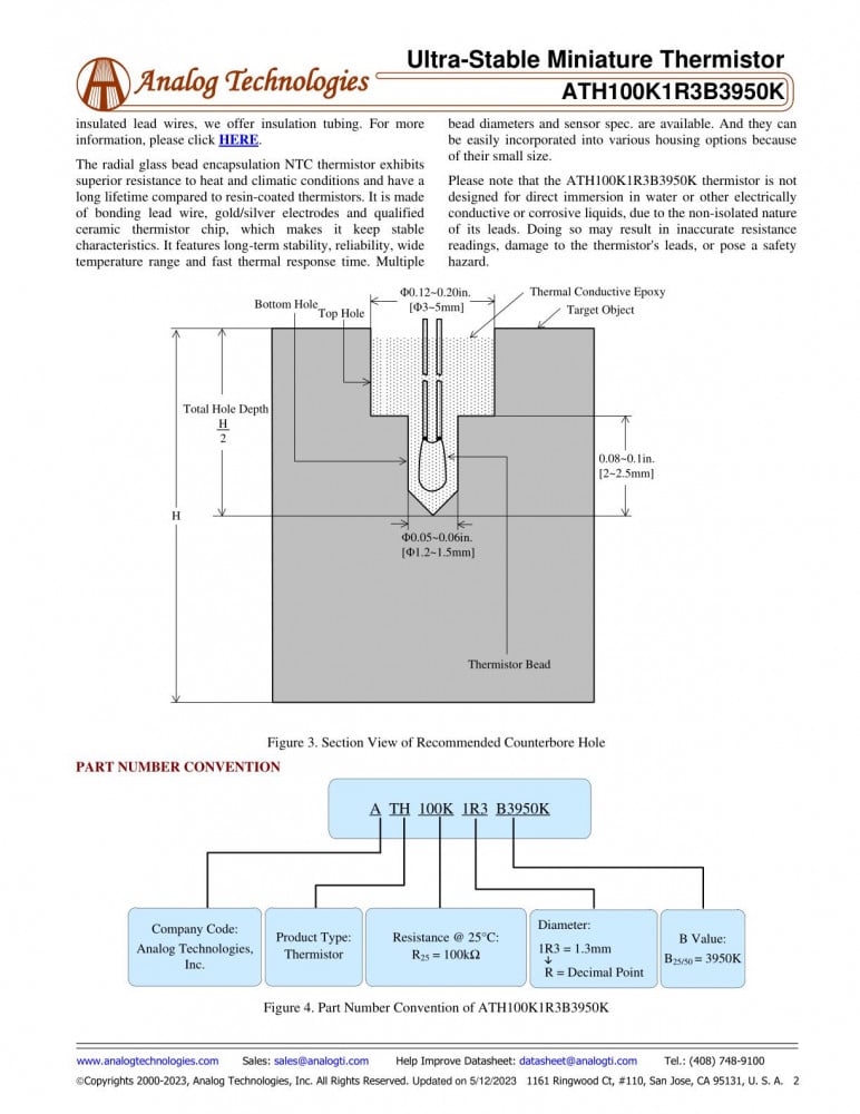 ATH100K1R3B3950K datasheet page 2
