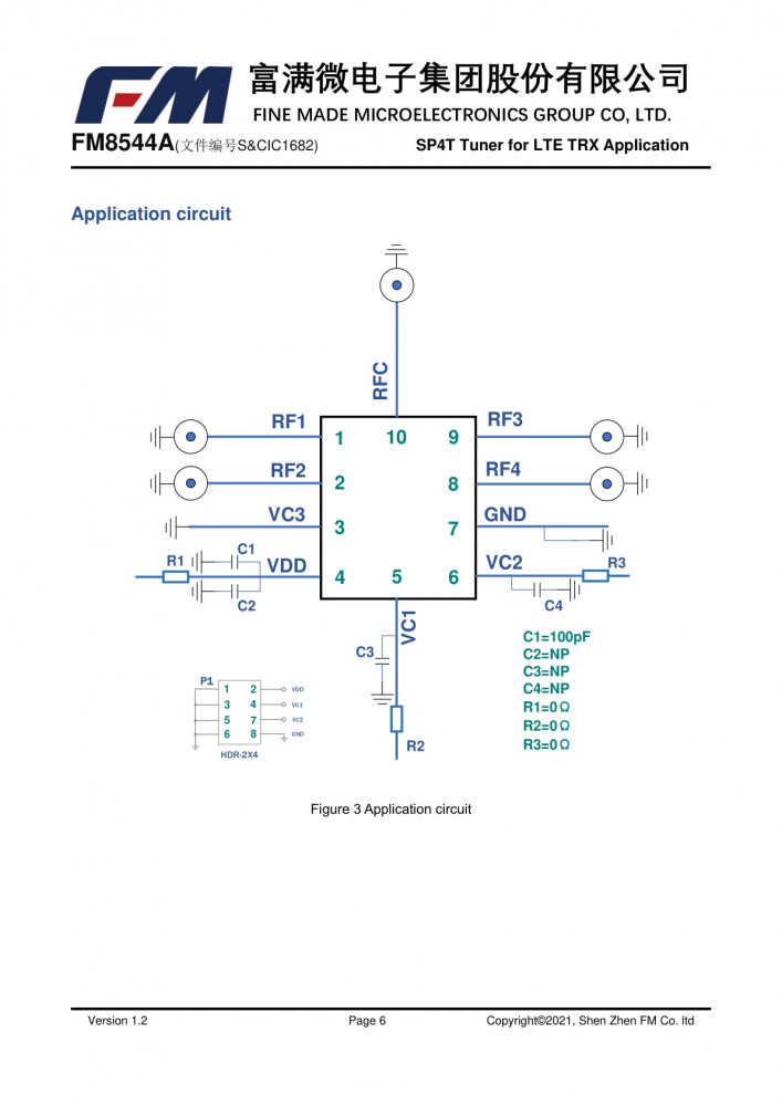 FM8544A datasheet page 6