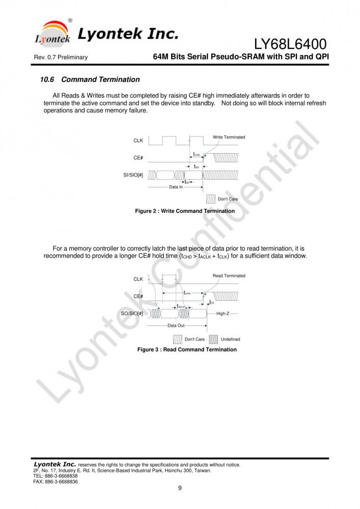 LY68L6400SLIT datasheet page 10