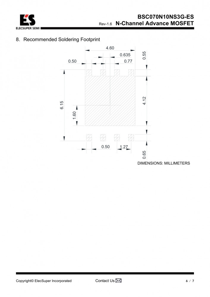 BSC070N10NS3G-ES datasheet page 6