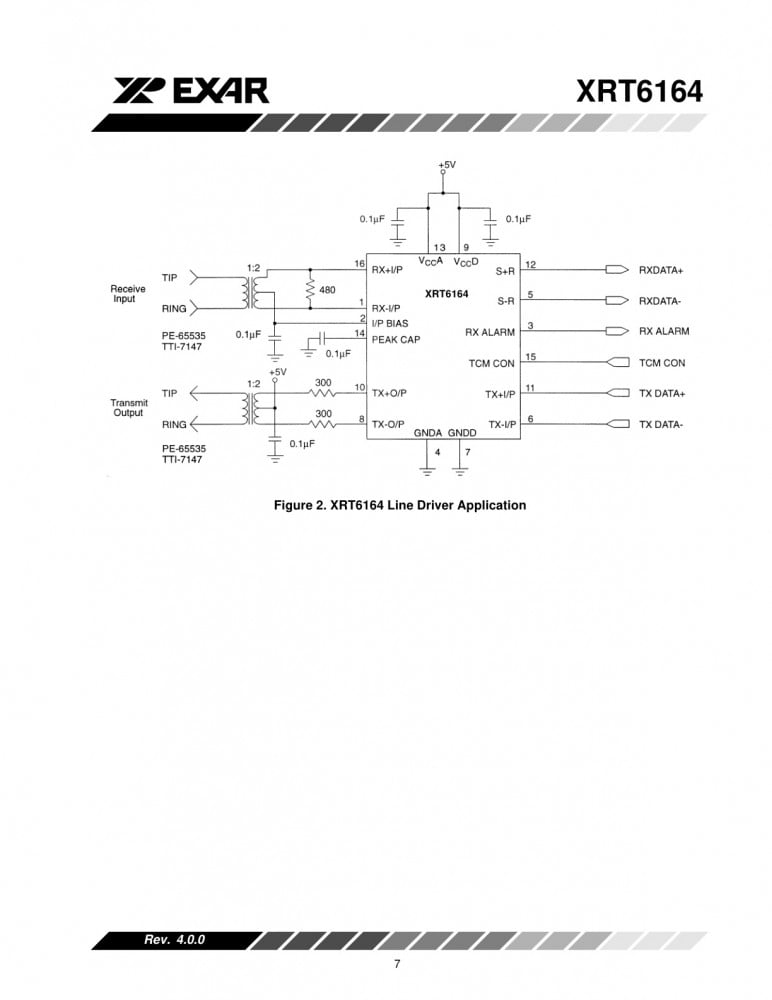 XRT6164CD-F datasheet page 7