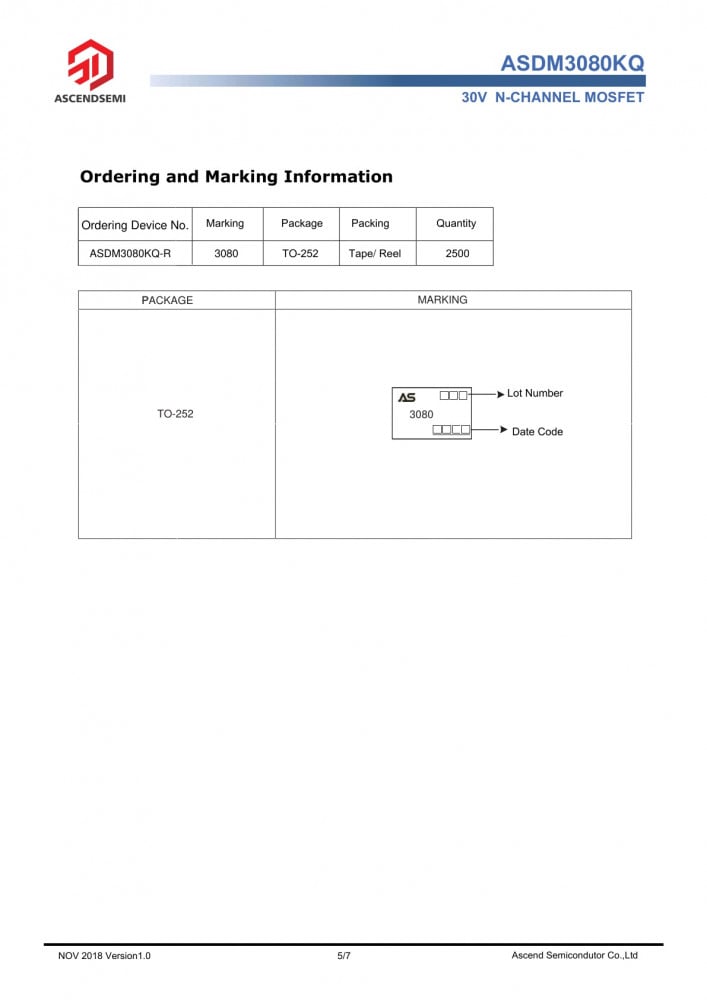 ASDM3080KQ-R datasheet page 5