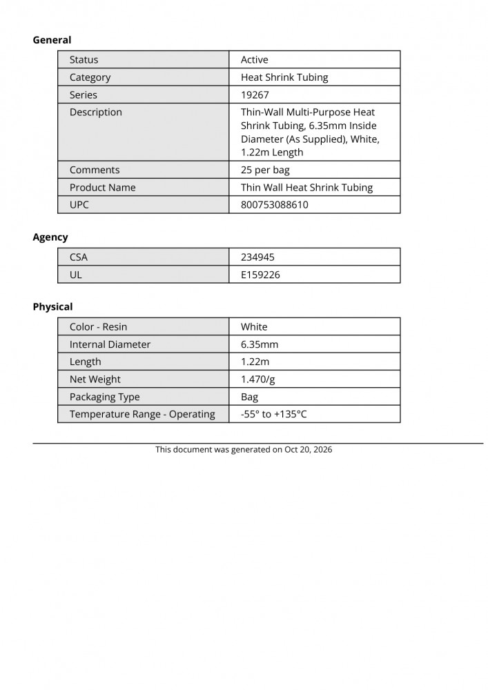 Technical document image 2 for MOLEX 192670166