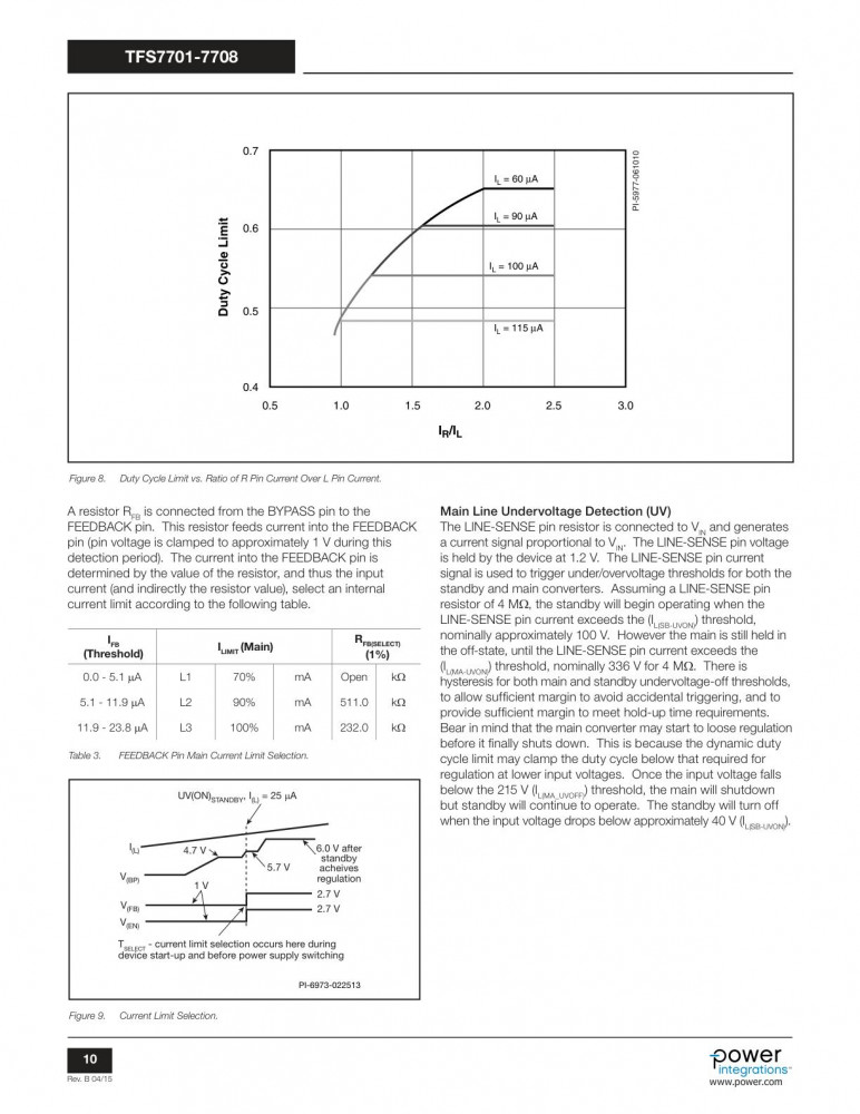 TFS7706H technical document page 10