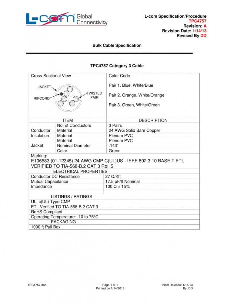 TPC4757 technical document preview