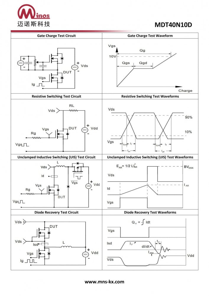 MDT40N10D datasheet page 5