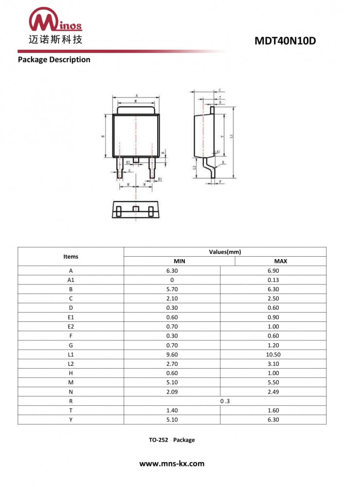 MDT40N10D datasheet page 6