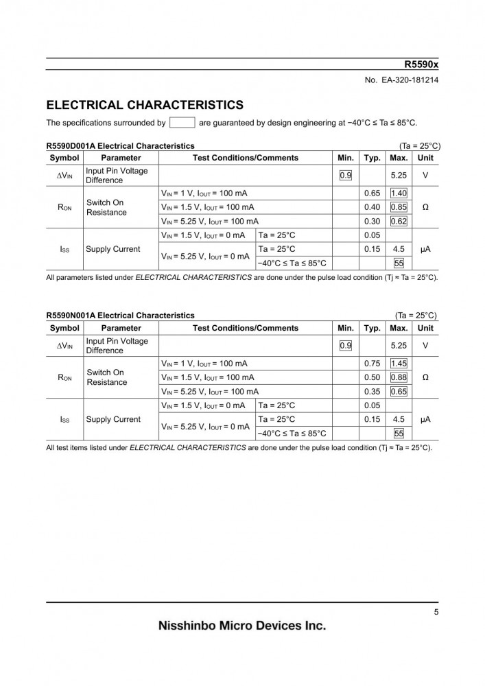 R5590 technical document page 5