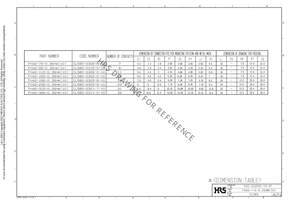 FH42 technical document page 4