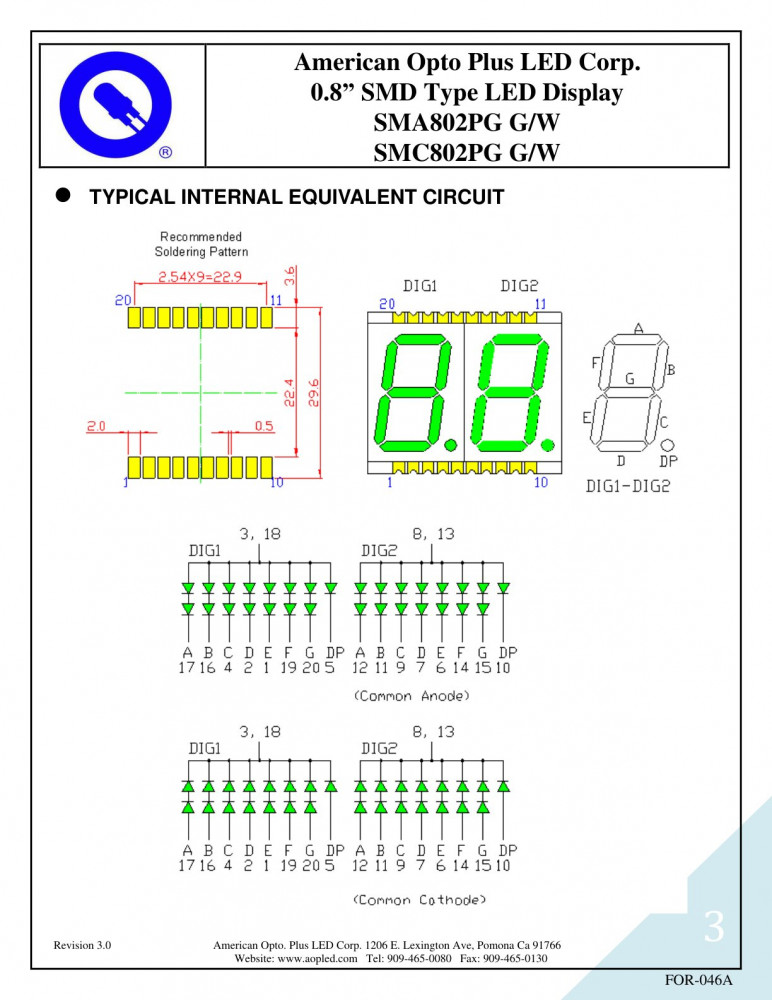 SMA802PG datasheet page 3