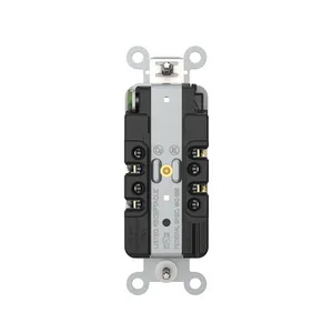 Straight Blade Devices, Receptacles, Duplex, Commercial/Industrial Grade, 2-Pole 3-Wire Grounding, 20A 125V, 5-20R, Ivory for sale