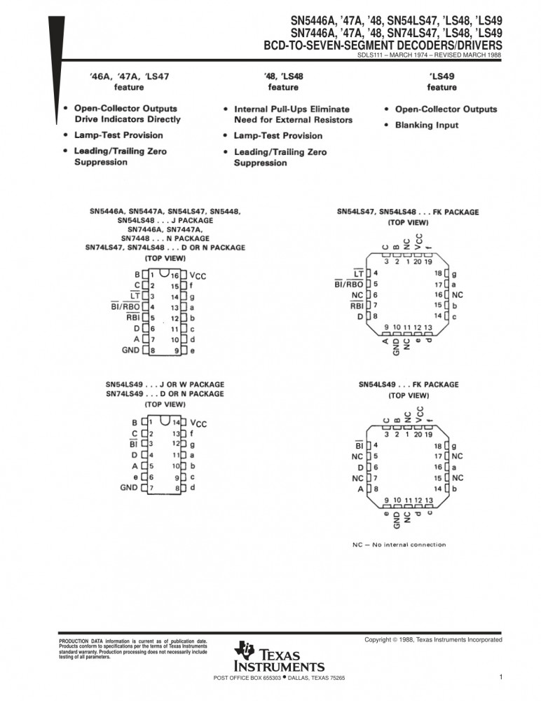 74LS491ANS technical document page 2