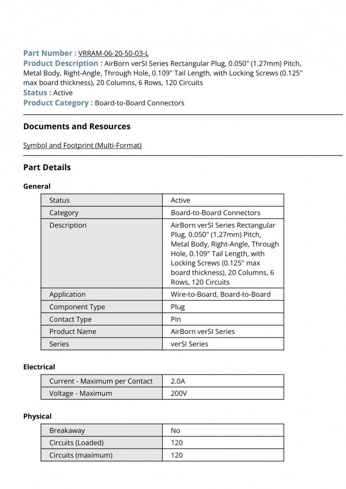 VRRAM-06-20-50-03-L technical document image 1