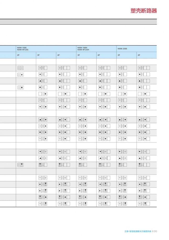 CHINT NXM technical document page 10