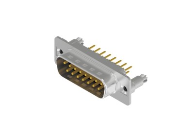 D-SUB Standard • 15-pos. • Plug • Solder pin straight • Threaded rear spacer • Quality class 3 • UNC 4-40 for sale